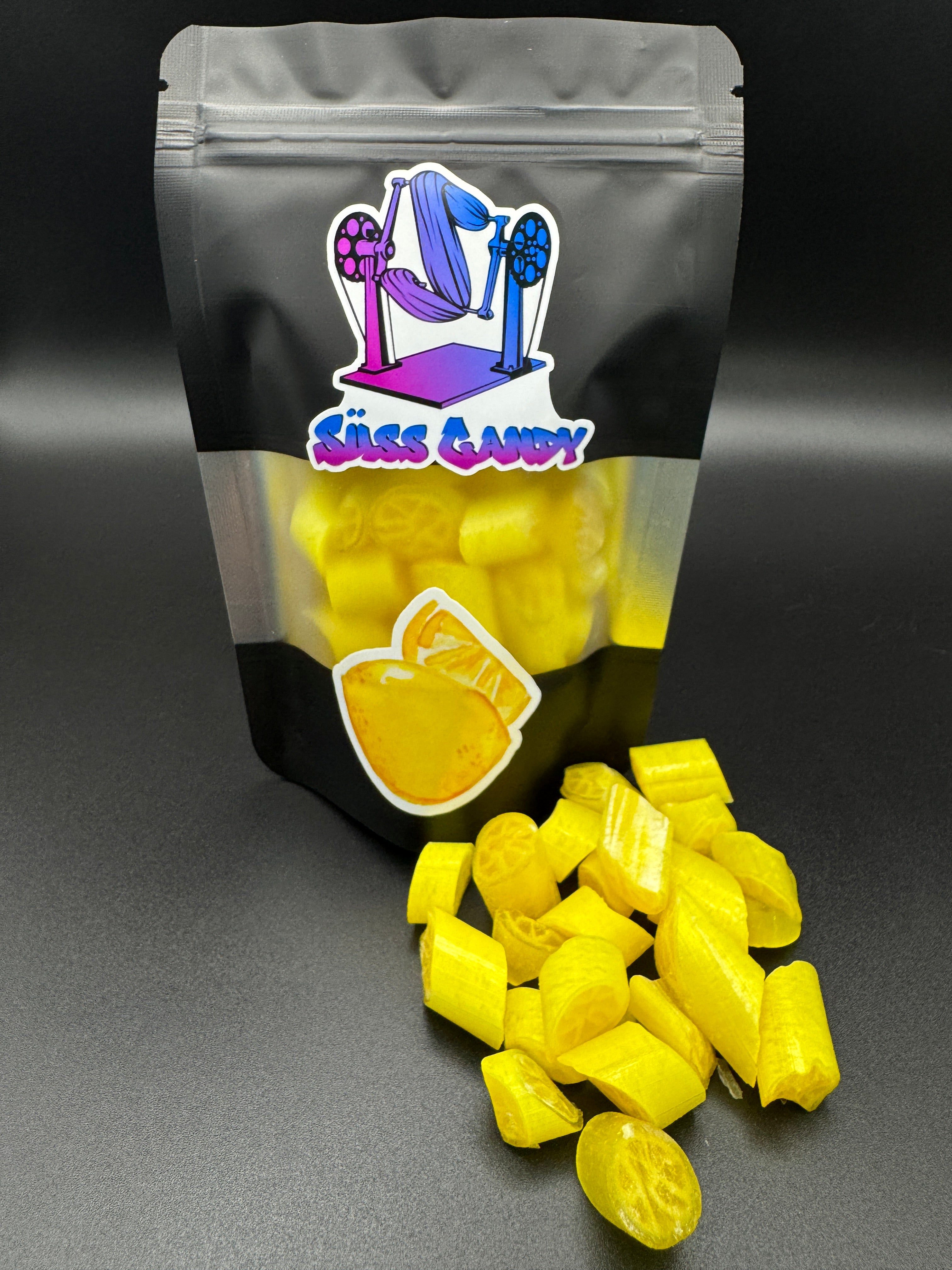 Handmade Lemon Drop Hard Candy | Natural Citrus Flavor – Süss Candy